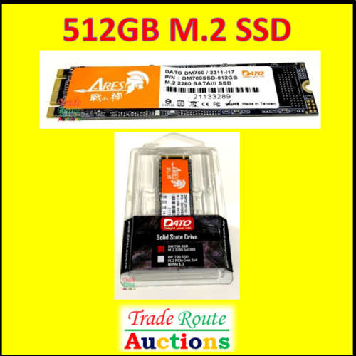 Solid State Drives - DATO ARES M.2 512GB SSD ** Super Fast ** Brand New ...