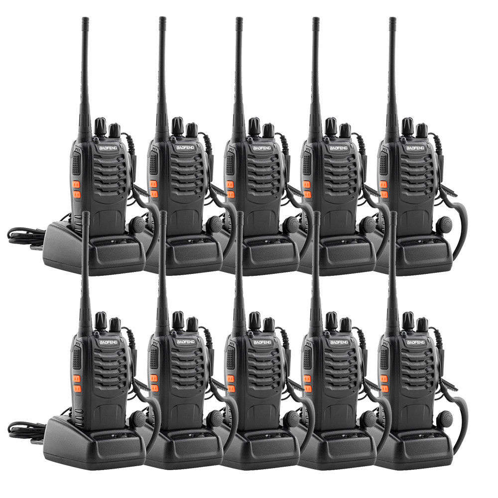 Two-Way Radios - Baofeng Portable Two-Way Radio Set (5 PAIRS- 10X ...