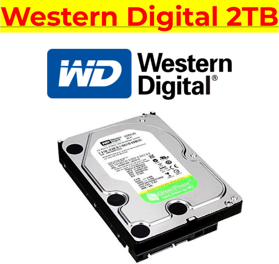 Internal Drives - Western Digital 2TB HDD [ 2000GB ] WD20EURX ...