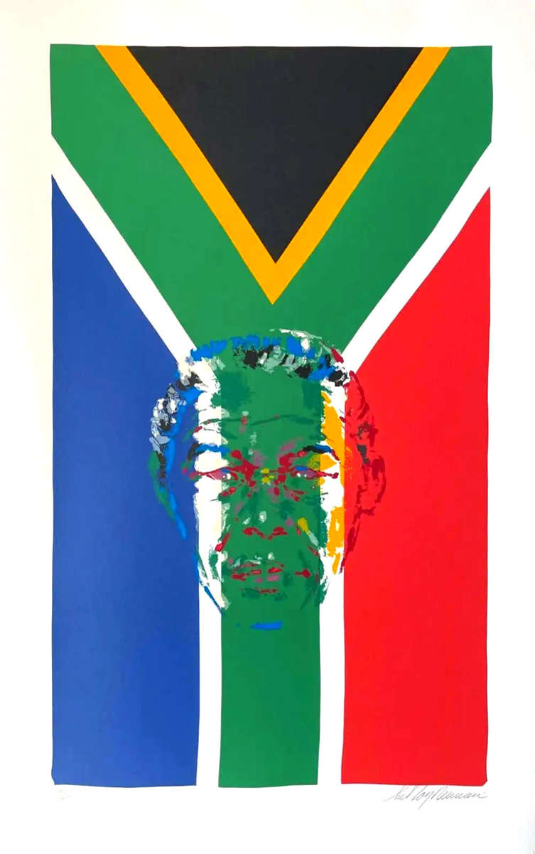 Limited Editioned Prints - LeRoy Neiman - President Nelson Mandela ...