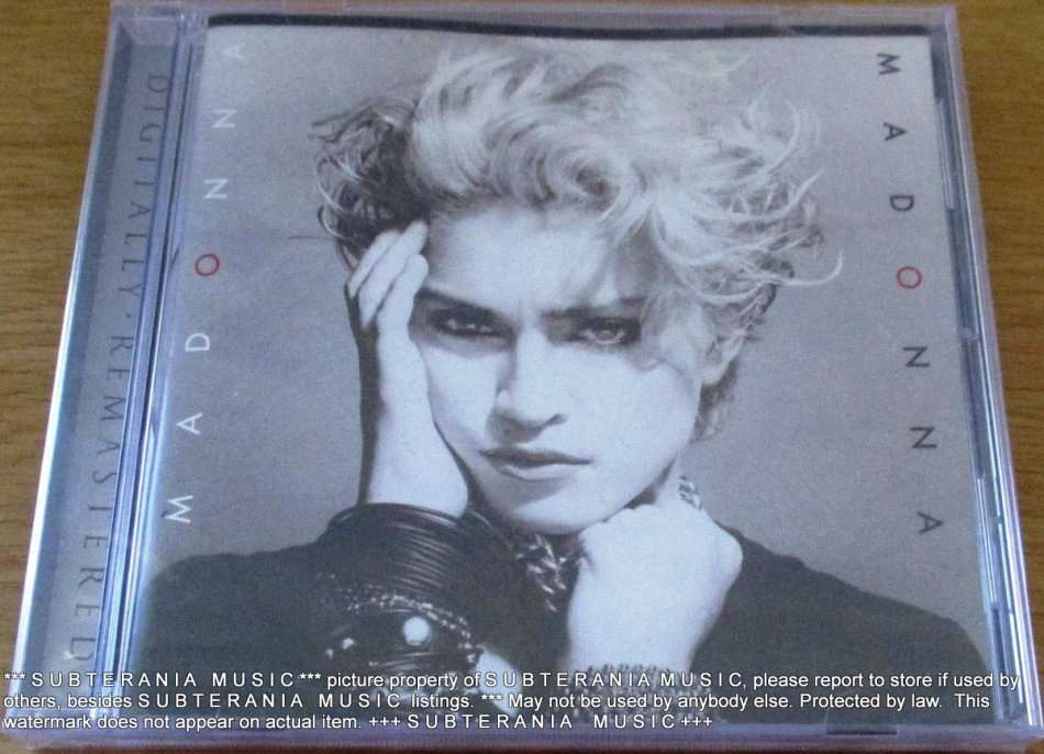 Pop - MADONNA Madonna + bonus tracks South African CD Pressing ...