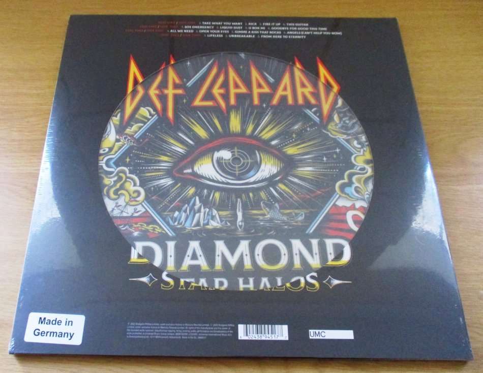 Pop Rock - DEF LEPPARD Diamond Star Halos PICTURE DISC 2XLP VINYL LP ...