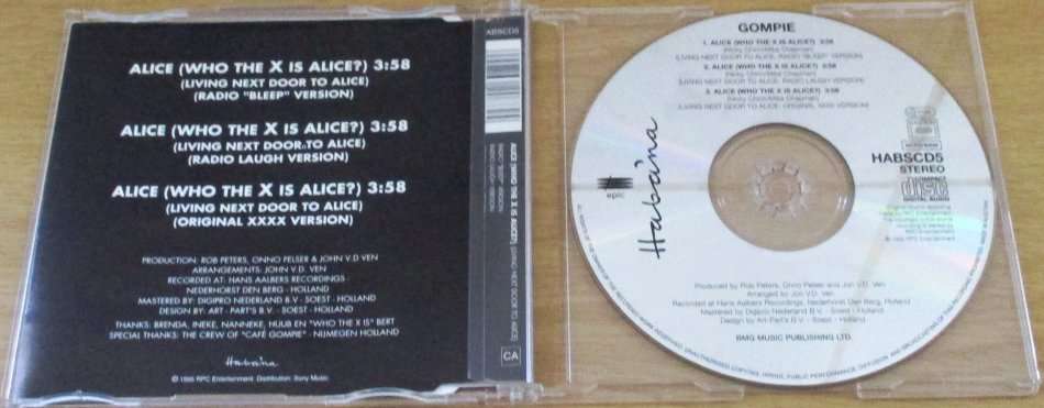 Pop - GOMPIE Alice, Who the f*ck is Alice? [Living Next Door to Alice ...