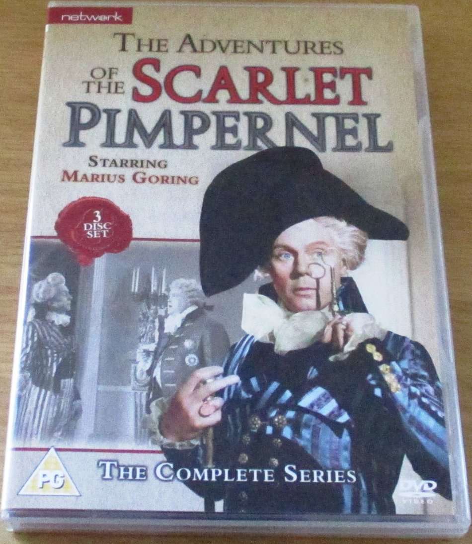 TV Series - THE ADVENTURES OF THE SCARLET PIMPER NEL The Complete ...