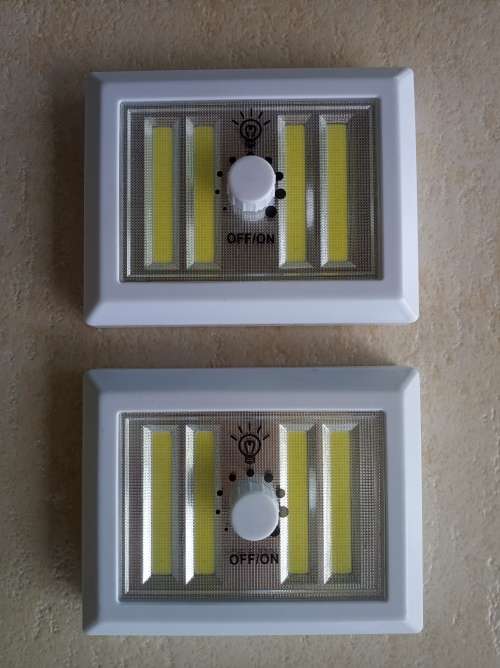 Light Bulbs - 2 x COB LED Light Switches with Dimmers for Load Shedding ...