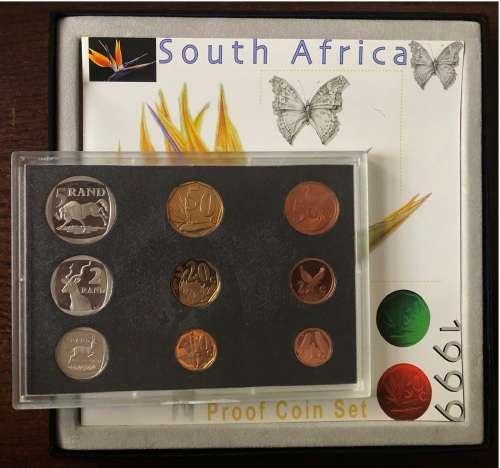 Proof Sets - 1999 South Africa Proof Coin Set was sold for R495.00 on ...
