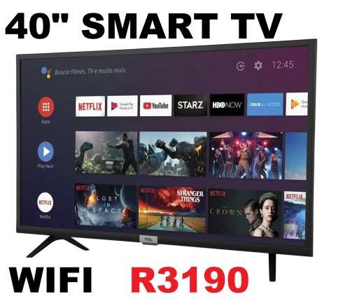 Televisions - ECCO 40` LED Flat Screen TV sMART tv was sold for R2,999. ...