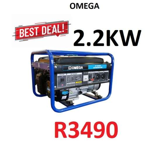 Home Generators - GENERATOR - NEW -OP-2800 2.2KW GEN-4 STROKE OMEGA for ...