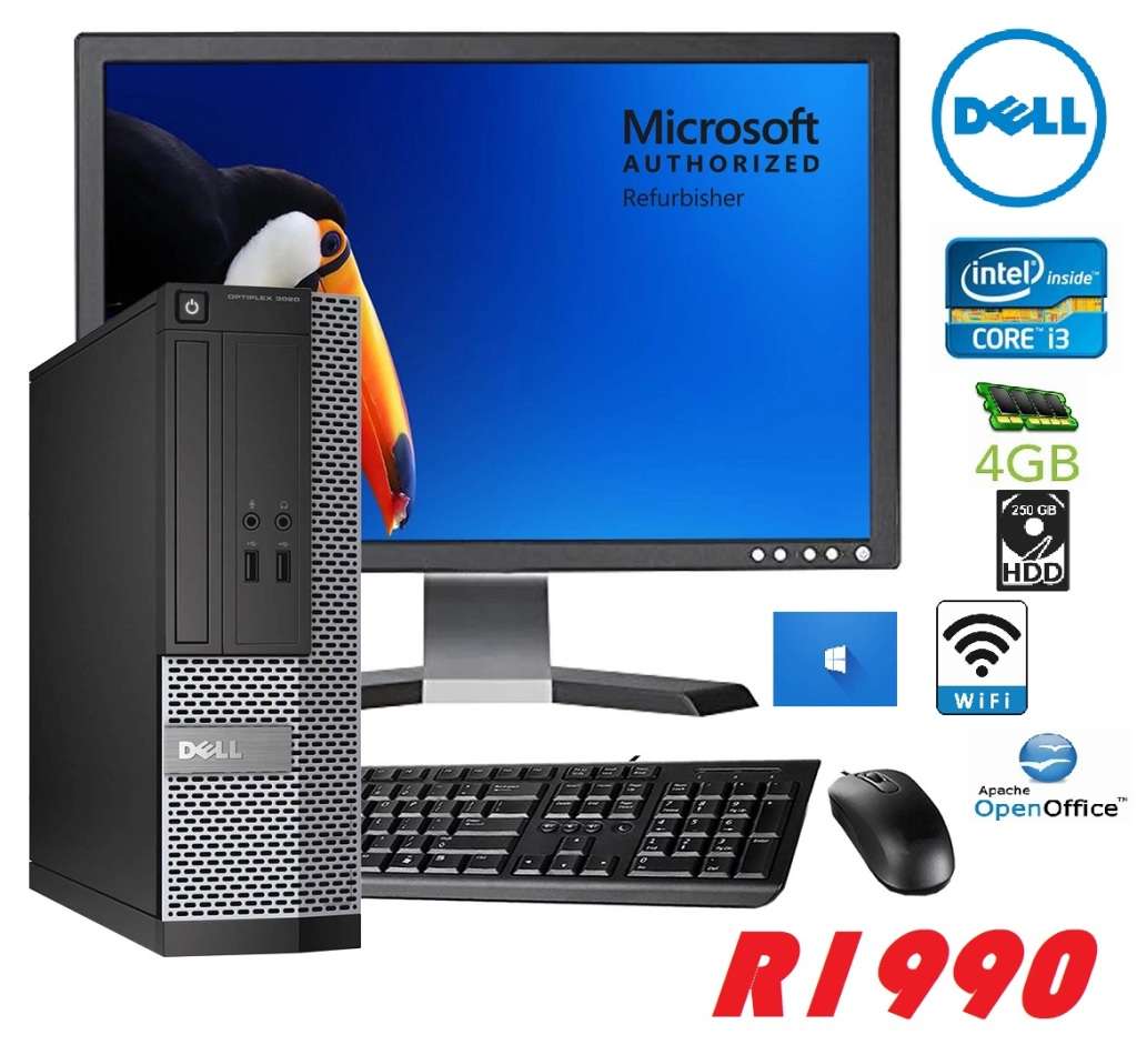 PC Desktops & All-in-Ones - Dell Desktop Computer 3000 Core i3 3.2GHz ...