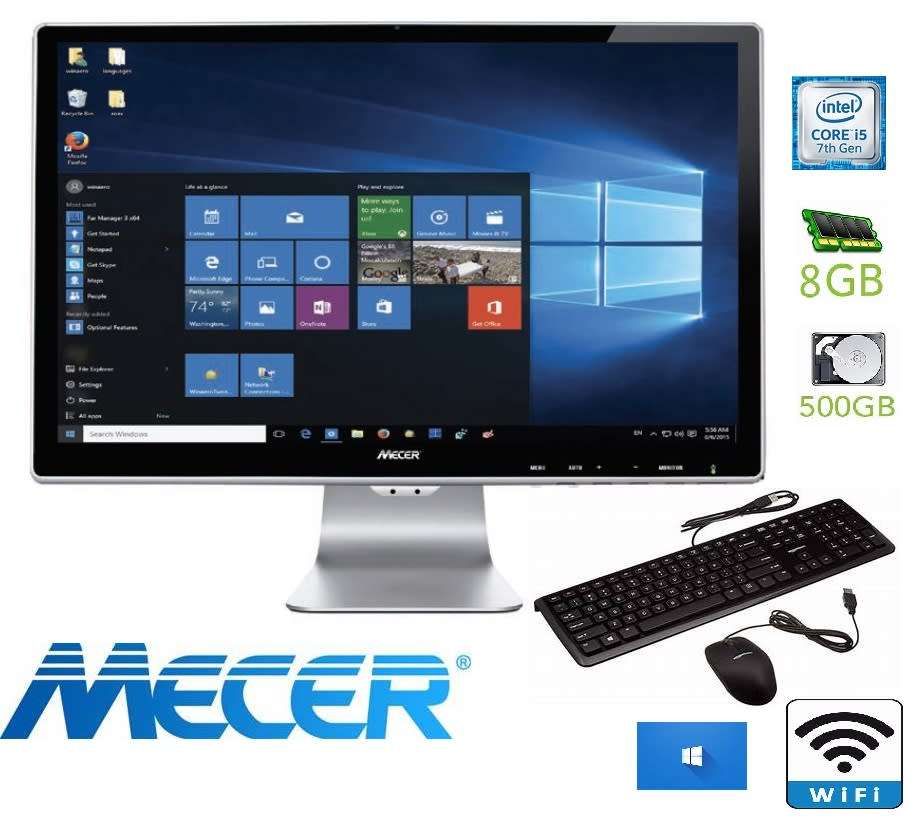PC Desktops & All-in-Ones - Mecer all in 1 pc Proficient 23.8 Full HD ...