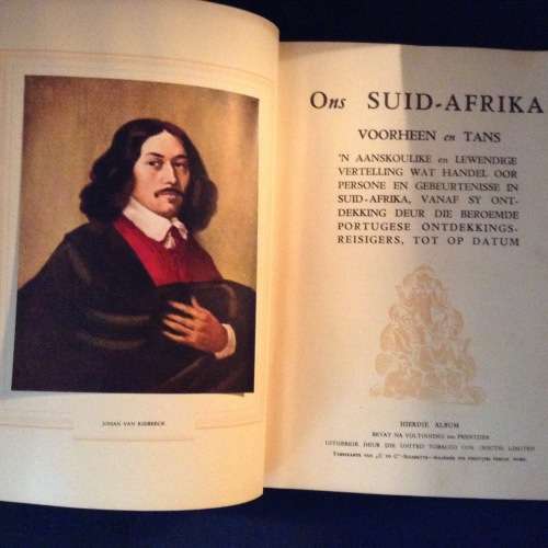 Africana - Ons Suid Afrika vorheen en tans deur C. Graham Botha, First ...