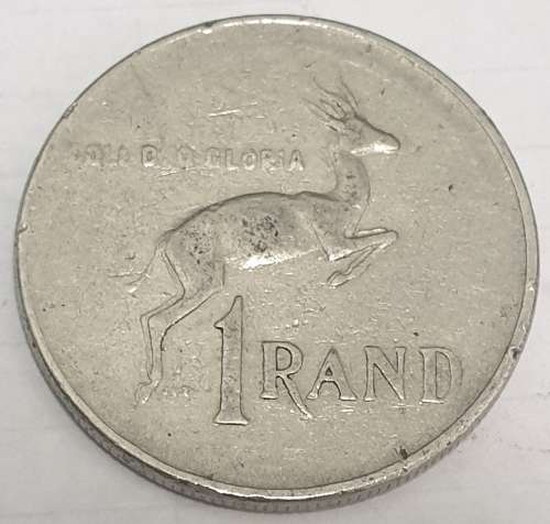 One Rand - NICE - 1977 SOUTH AFRICA 1 RAND COIN @ R1 NO RESERVE was ...