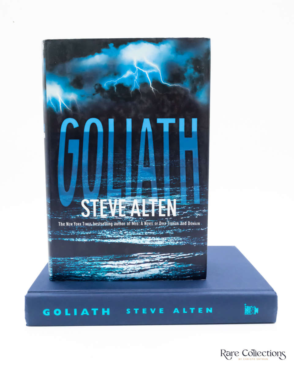 Horror Fiction - Goliath by Steve Alten - signed for sale in Cape Town ...