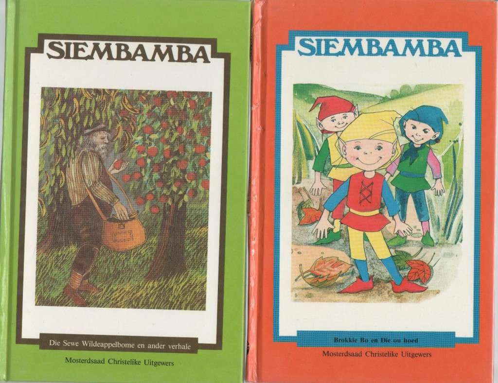 Afrikaans - TWEE HARDEBAND SIEMBAMBA BOEKE - MOSTERDSAAD CHRISTELIKE ...