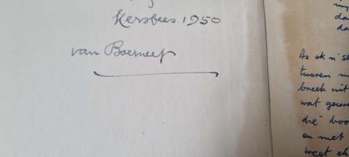 Autographed - D.J. Opperman.Engel Uit Die Klip. INSKRYWING MET HELE ...