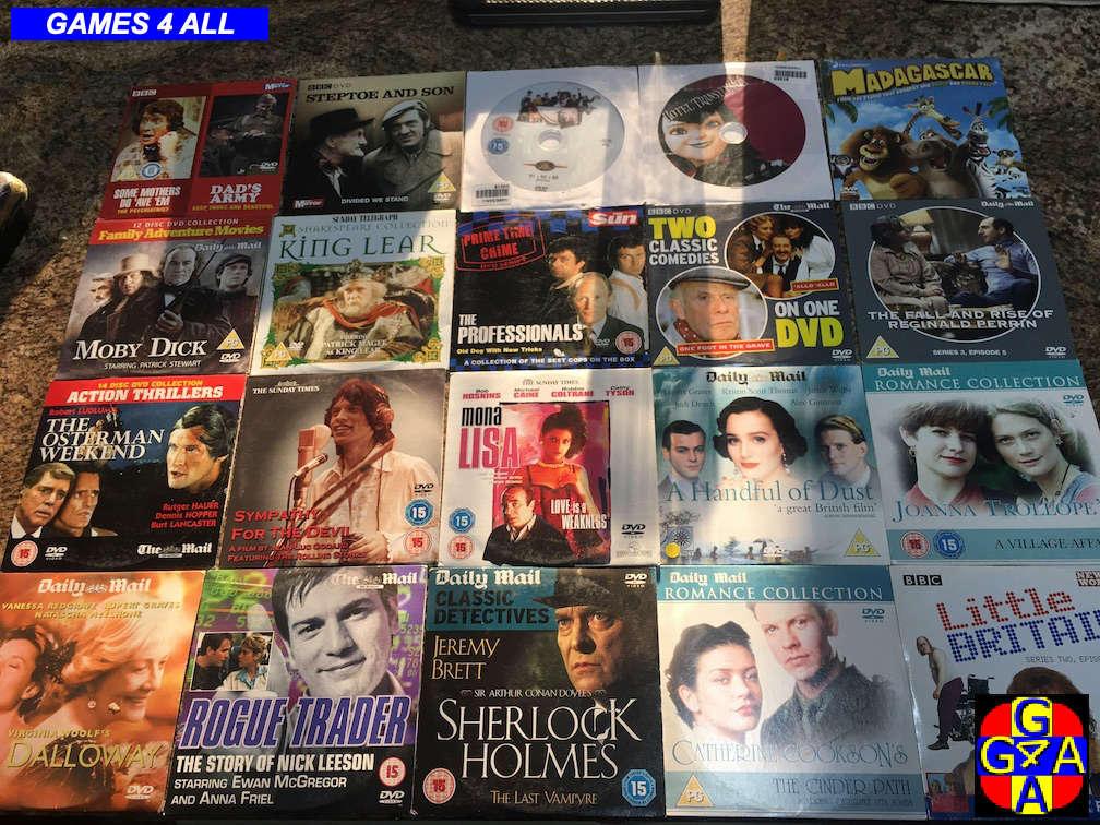 Movies - 20 Random DVD was sold for R30.00 on 26 Jun at 21:46 by Games ...
