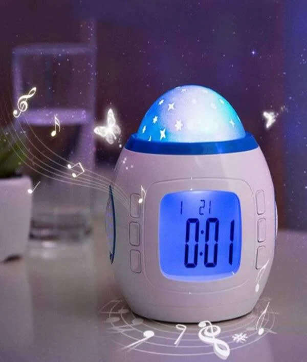 Clocks - Alarm Clock Starry Sky Projection Alarm Clock was sold for R57 ...