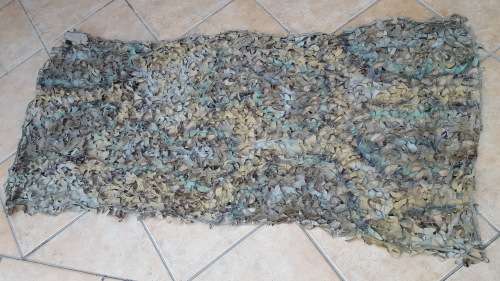 Kit - original SADF era issue pers size camo net - has been mod'ded ...