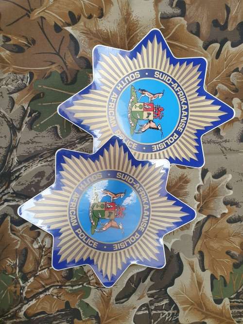 Other Badges & Insignia - PAIR ( x 2) unused original obsolete GLOSSY ...