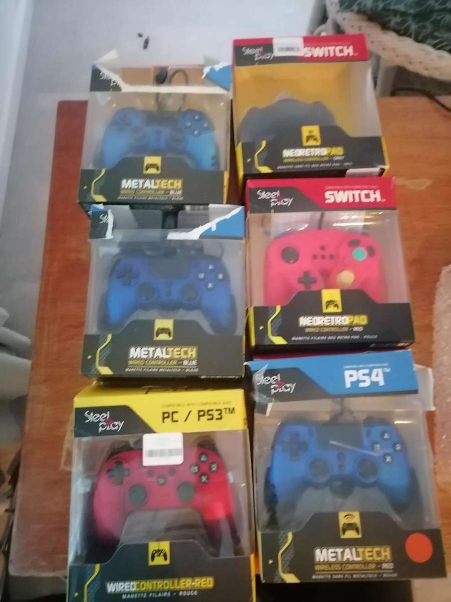 PlayStation - LOT OF NEW PS4, PS3, PC CONTROLLERS was sold for R467.00 ...
