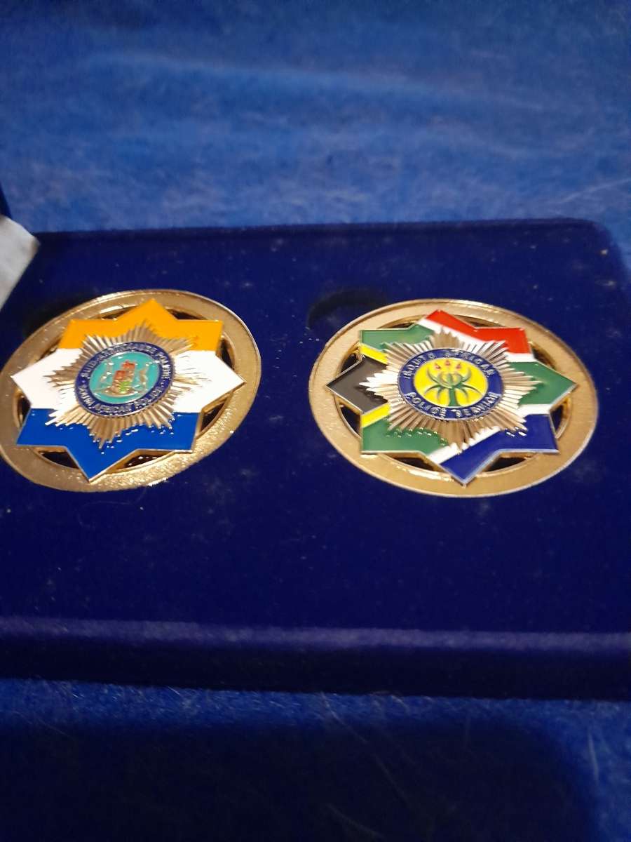 Other Badges & Insignia - South African Police Task Force Medallion set ...