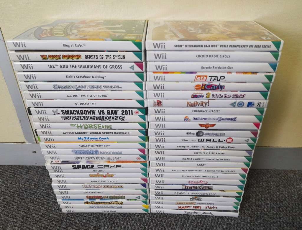 Games - WII 50 GAME BULK COMBO DEAL (Wii) - `` PLEASE READ BUYING CONDITION `` - SAME DAY ...