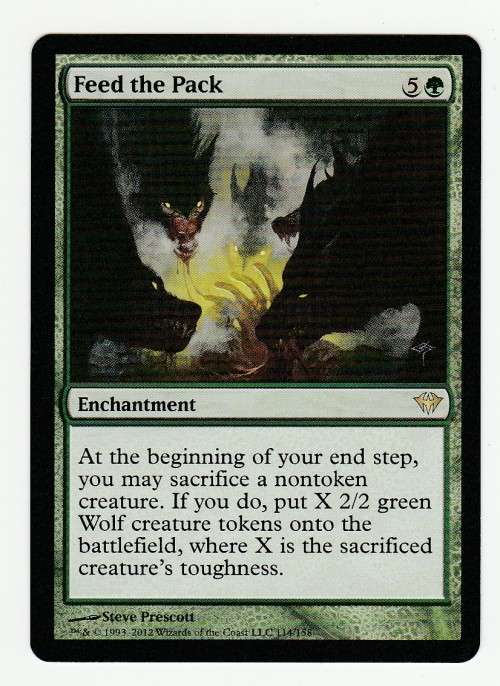 Trading Cards - Magic the Gathering 1993-2012 - Feed the Pack - Rare ...