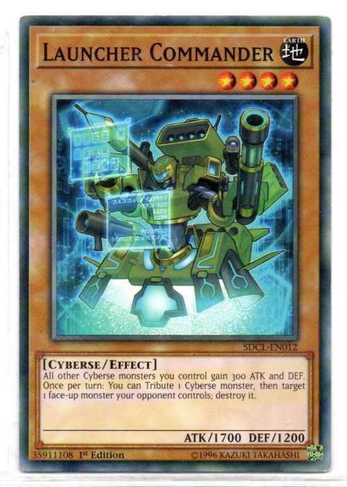 Trading Cards - Yu-Gi-Oh! - Launcher Commander - 1st Ed/Common ...