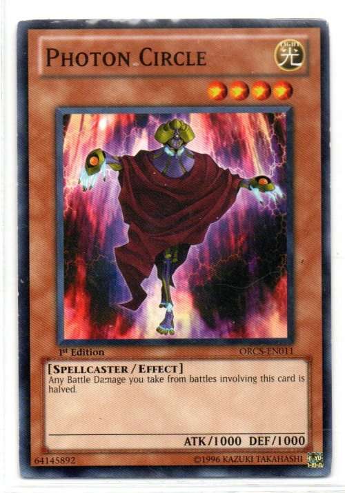 Trading Cards - Yu-Gi-Oh! - Photon Circle - 1st Ed/Common - Order of ...