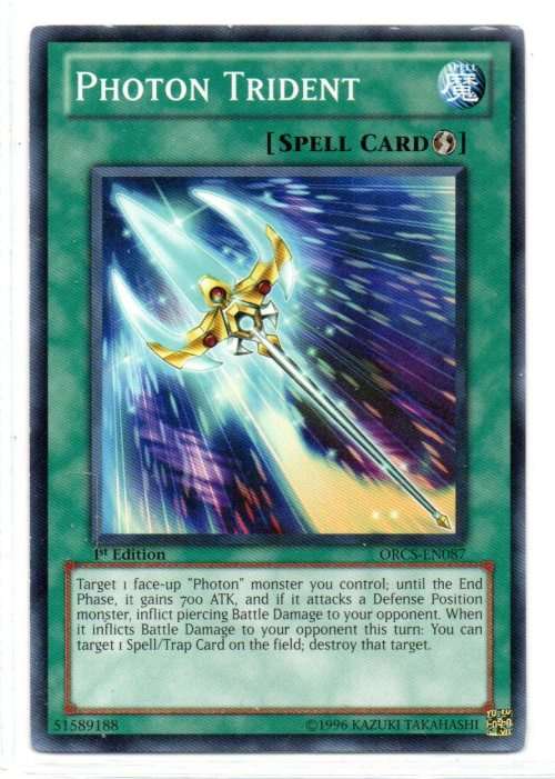 Trading Cards - Yu-Gi-Oh! - Photon Trident - 1st Ed/Common - Order of ...