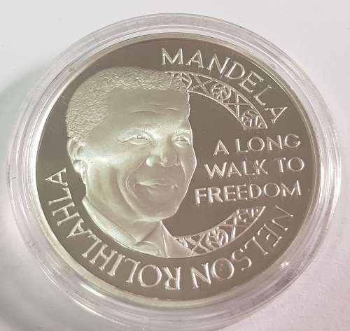 Other Mandela Coins - 1 OZ NELSON MANDELA COINS,A LONG WALK TO FREEDOM ...