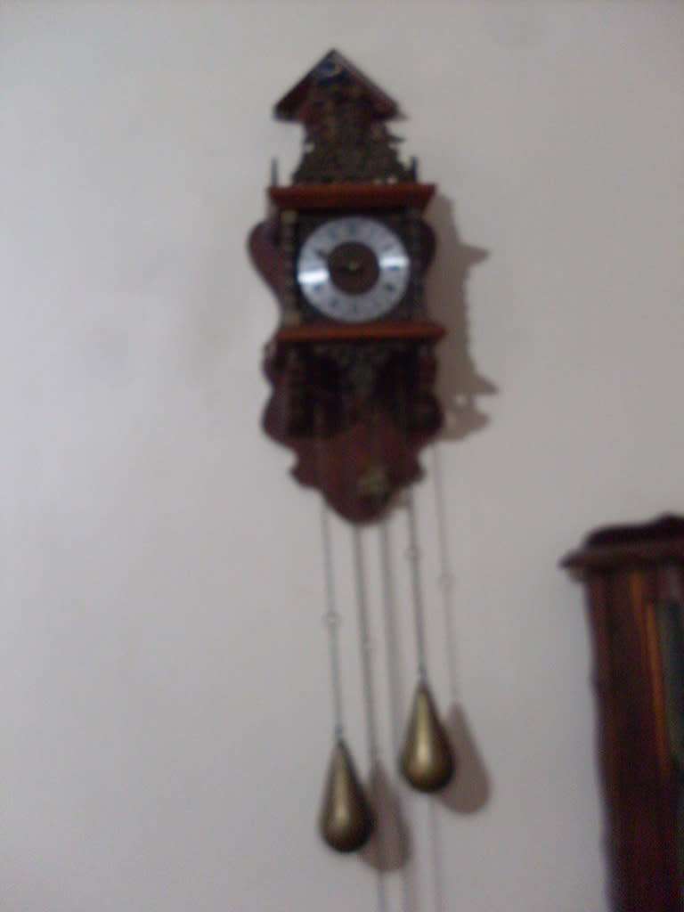 Cuckoo & Wall Clocks - BEAUTIFUL ZAANSE DUTCH WALL CLOCK...WORKING was ...