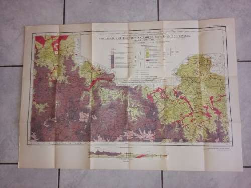 Maps - Geological Map, The Country Around Bethlehem and Kestell (1937 ...