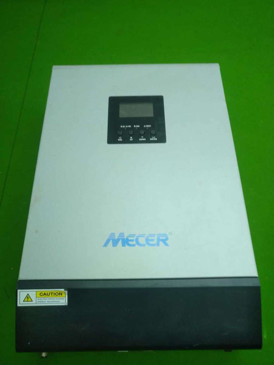 Inverters - 5KW Mecer inverter 48 Volt, builit in 80 AMP solar charge ...