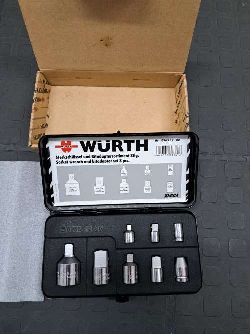 Tool Sets & Boxes - WURTH ZEBRA SOCKET adapter set was sold for R500.00 ...