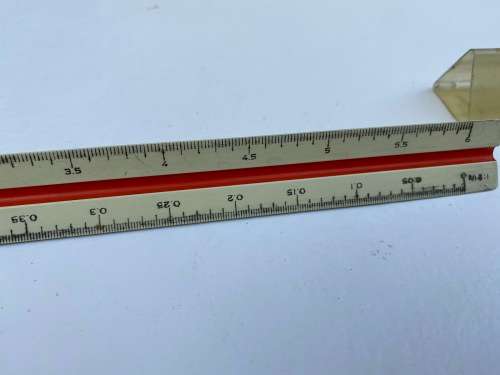Writing Instruments & Accessories - Vintage and rare Kent Tri Ruler for ...