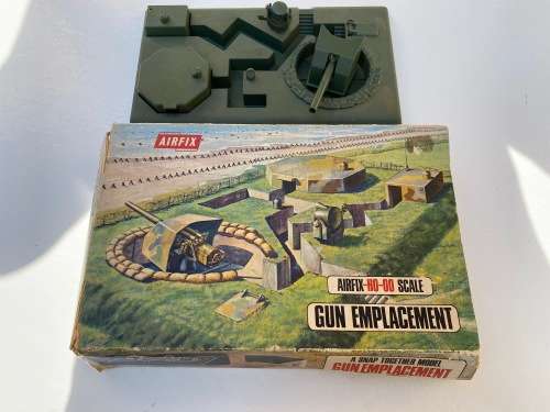 Land - Vintage and super rare Airfix bunker and trench set was listed ...