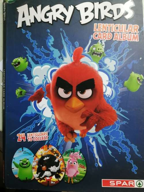 Trading Cards - SPAR Angry Birds complete set of 24 Lenticulars in ...