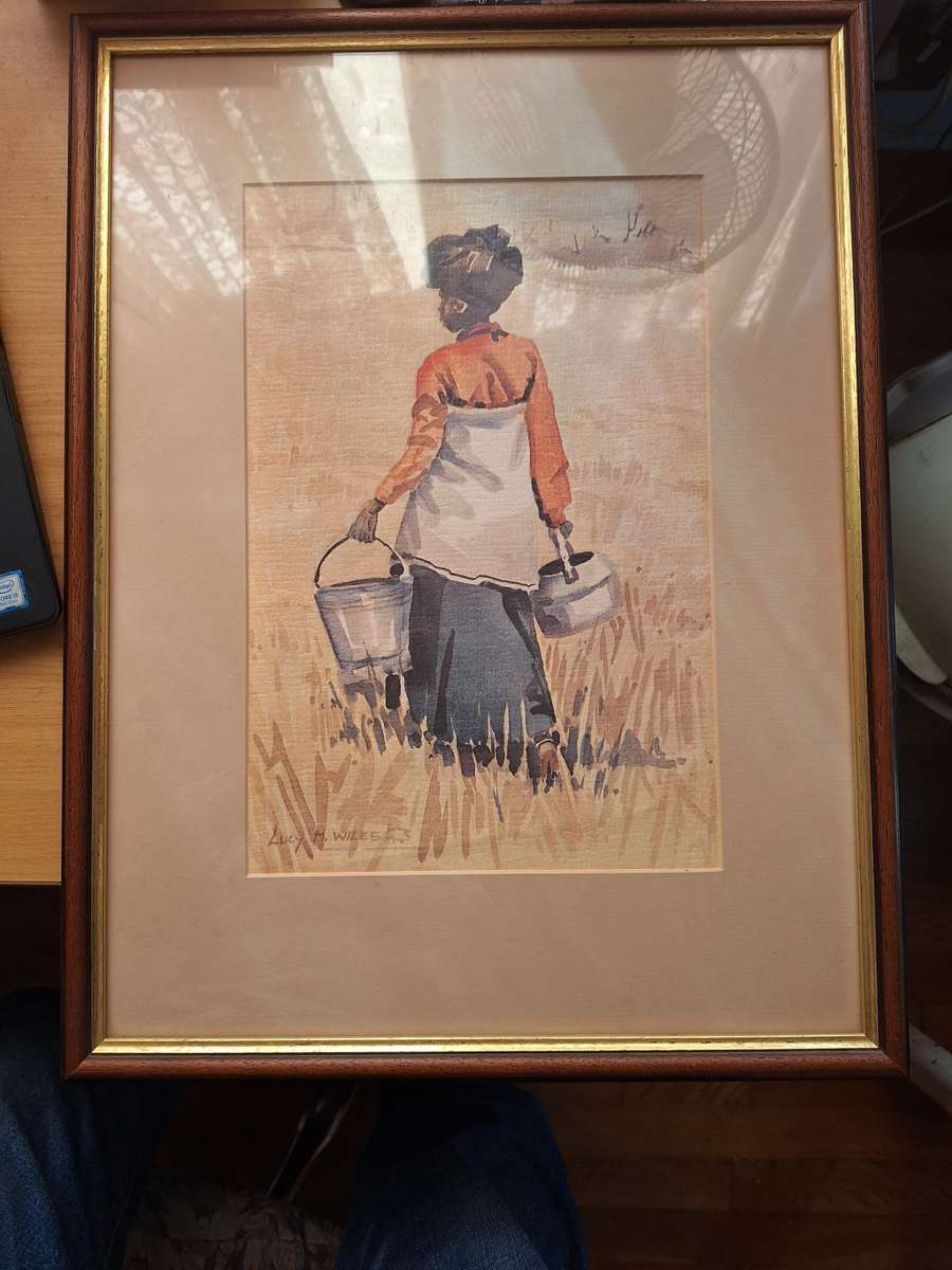 Paintings - Original Watercolour painting(Xhosa women) from the famous ...