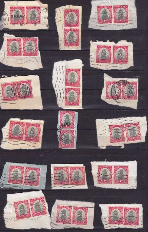 Union of South Africa - Union of South Africa Ship stamp on paper ...