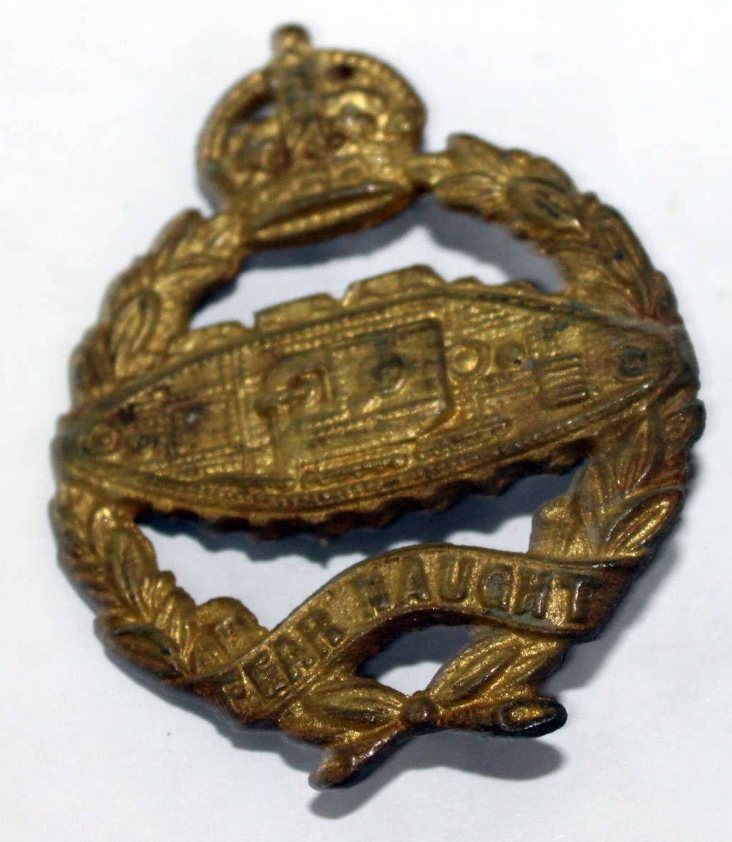 International Badges & Insignia - Royal Tank Corps cap badge (1 pin ...