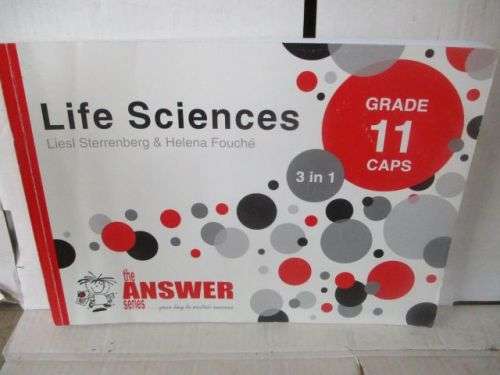 Courses & Study Guides - ANSWER SERIES;LIFE SCIENCES GRADE 11 CAPS was ...