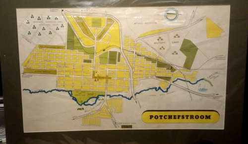 Africana Books - Map of Potchefstroom (1960) for sale in Johannesburg ...