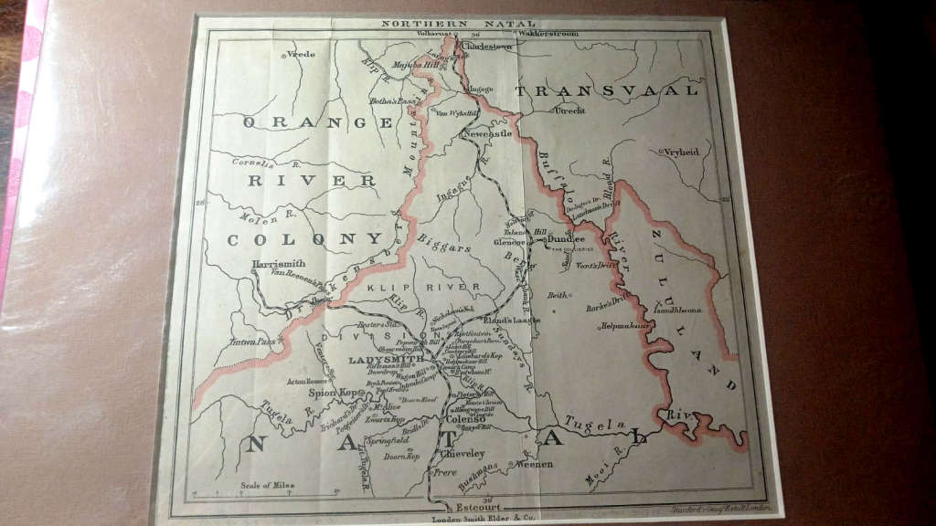 Africana Books - Map of Northern Natal (1902) was listed for 550.00 on ...