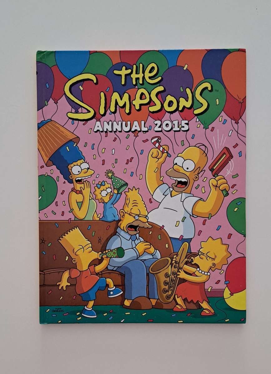 Comic Books - The Simpsons Comic book Annual 2015 rare collectors item ...