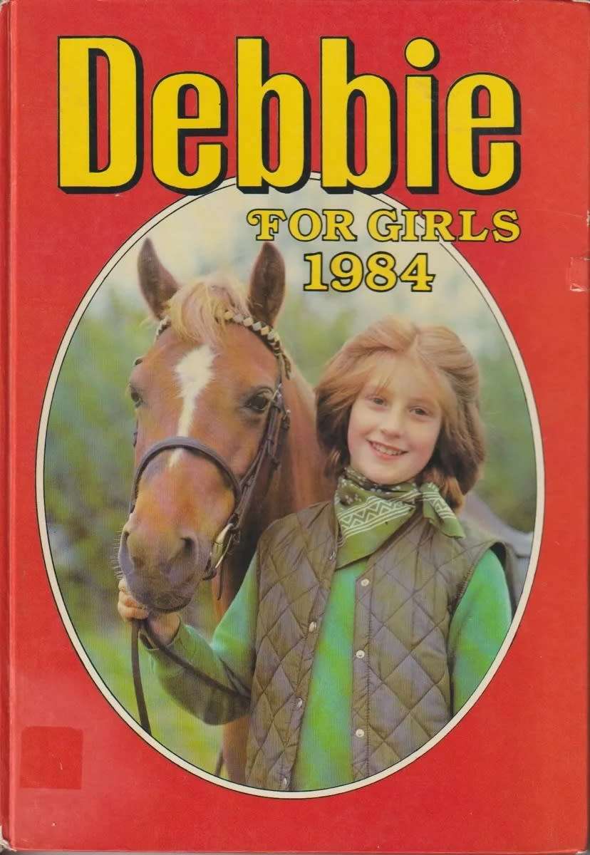 Comic Books - Debbie for girls comic book annual 1984 - vintage old ...