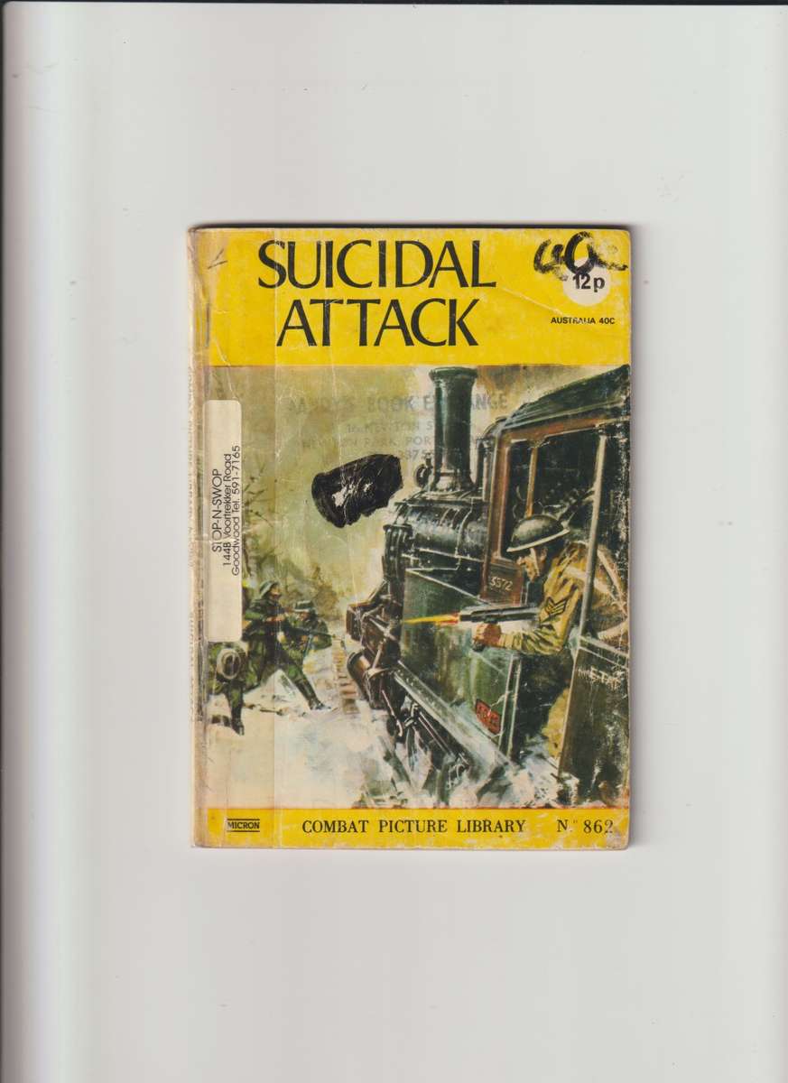 Comic Books - Combat Picture Library Suicidal Attack #862 classic war ...