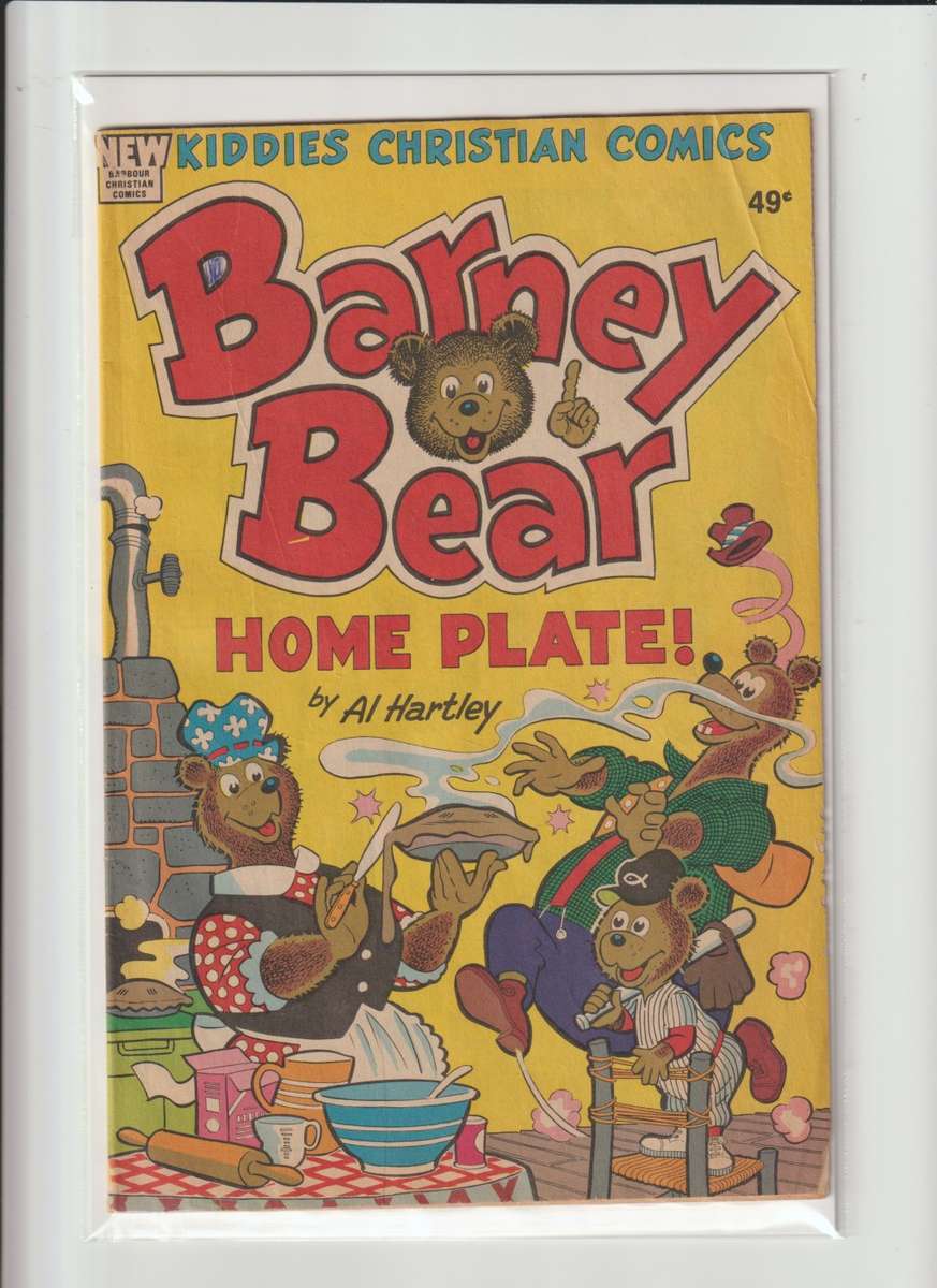 Rare & Vintage - Spire Barbour & Co comic books Barney Bear Home Plate ...
