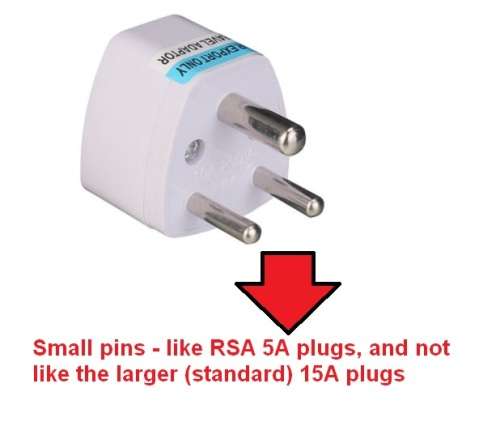 Other Electronics - Universal RSA / India Power Adapter Converter Wall ...