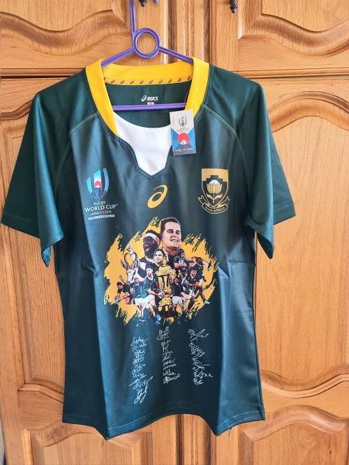 T-shirts - South Africa Springbok World Cup Winning Jersey Hospitality ...